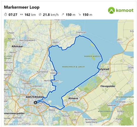 Winter Challenge: Markermeer Loop | Maats.cc – Maats.cc